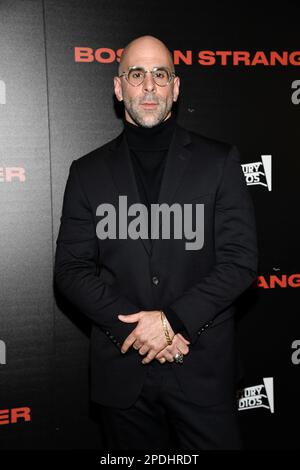Greg Vrotsos attends a special screening of "Boston Strangler" at the ...
