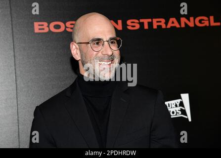 Greg Vrotsos attends a special screening of "Boston Strangler" at the ...