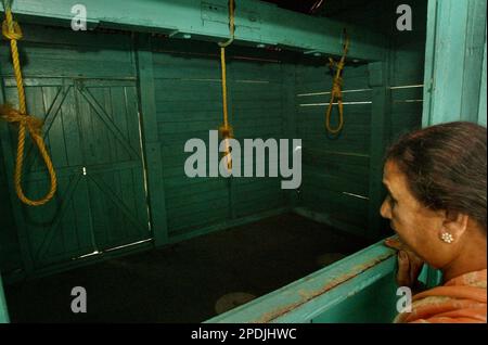 Cellular jail gallows, Port Blair, Andaman and Nicobar Islands, Union ...