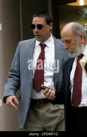 Marlon Brando at the trial of son Christian in the early Nineties ...