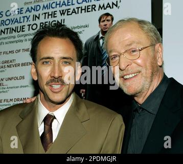 Michael Caine & Nicolas Cage Film: The Weather Man (USA/DE 2005 ...