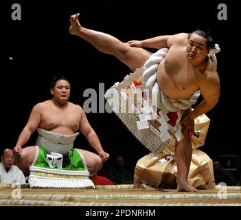 LAS VEGAS, United States - Yokozuna (grand champion) Asashoryu of ...