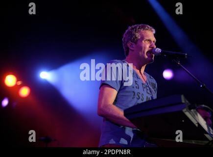 Lead singer Jascha Richter of the Danish pop-soft rock band Michael ...