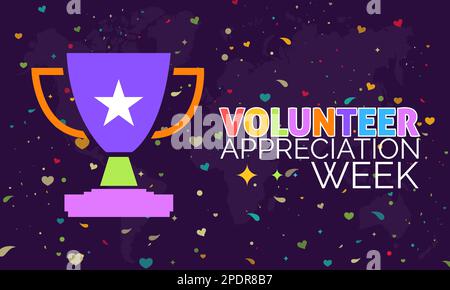 Volunteer Appreciation Week. volunteers communities awareness concept ...