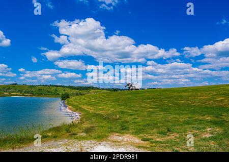 Monument of Russian fairytale three-headed dragon Zmey Gorynych Stock ...