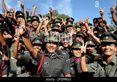 Officers Training Academy (OTA) cadets display their skills during the ...
