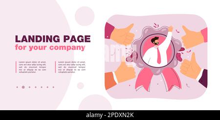 Best employee with outstanding reputation Stock Vector Image & Art - Alamy