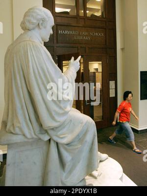 Langdell Hall on the Campus of Harvard University, Cambridge ...