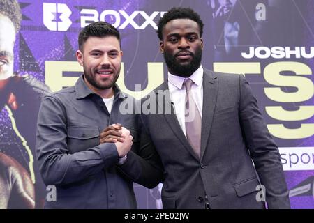 Boxing promotor Ben Shalom during a press conference at Durham Street ...