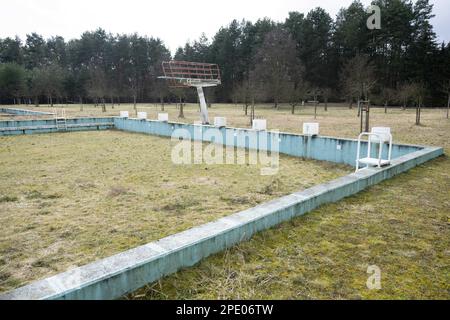 Boxberg, Germany. 15th Mar, 2023. A three-meter tower stands at the ...