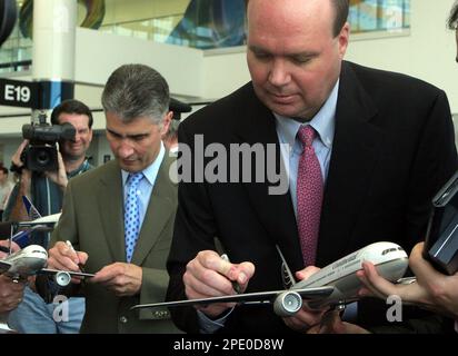 Larry Kellner, chairman and CEO of Continental Airlines, and to be ...