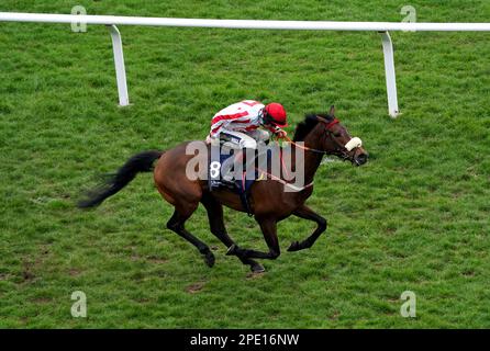 The Real Whacker ridden by Sam Twiston-Davies go on to win the Paddy ...
