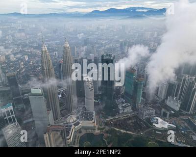 The KLCC's unique design and futuristic architecture Stock Photo - Alamy