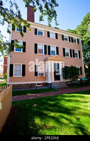 The Hawkes House in Salem, Massachusetts. Designed by Salem architect ...