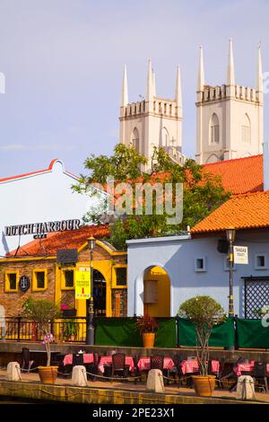 Malaysia, Melaka, Malacca, Melaka River, Quay, murals Stock Photo - Alamy