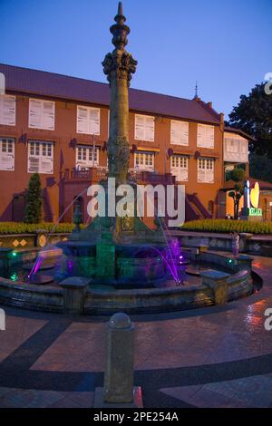 Malaysia, Melaka, Malacca, Dutch Square, Clock Tower, Stadthuys Stock ...