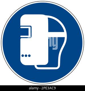 ISO 7010 Wear a mask sign Stock Photo - Alamy