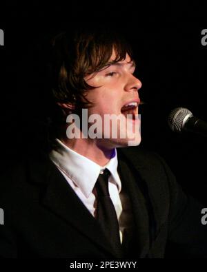 Eric Dill lead vocalist of the Boston based band The Click Five ...