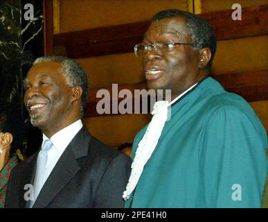 Incoming Chief Justice, Pius Langa, in Parliament in Cape Town, South ...
