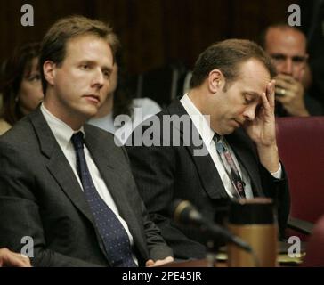 Former America West pilot Thomas Cloyd, left, and co-pilot Christopher ...