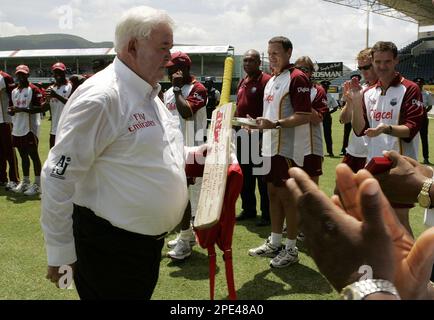 DAVID SHEPHERD CRICKET UMPIRE 25 May 1994 Stock Photo - Alamy