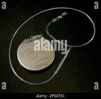 Treatment of epilepsy by stimulation of the vagus nerve with a ...