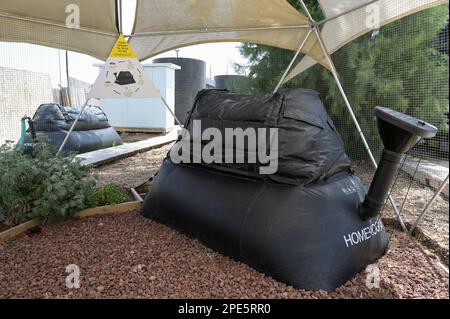 ISRAEL, Bet Yanay, startup company HomeBiogas LTD, production and ...