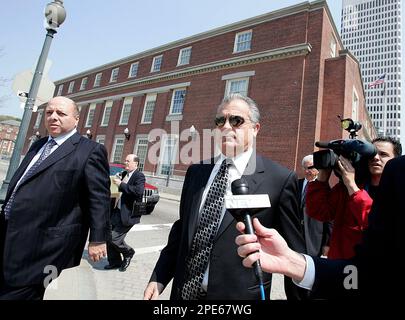 Joseph A. Bevilacqua, Jr., leaves federal court after pleading guilty ...