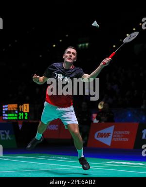 England's Jenny Moore in action during her match with team mate Gregory ...
