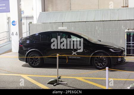 SpaceX/NASA Crew 8 Tesla Crew Transport Vehicle Stock Photo - Alamy