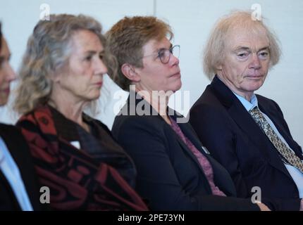 Joyce Murray, right, Minister of Fisheries, Oceans and the Canadian ...