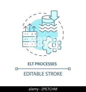 ELT processes concept icon Stock Vector Image & Art - Alamy