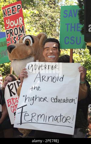 "Crash" the Cougar mascot of California State University, San Marco ...