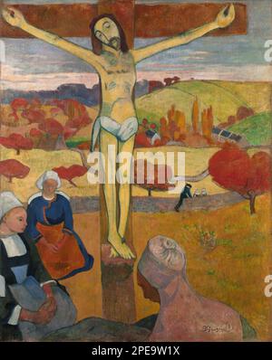The Yellow Christ, 1889 by Eugène Henri Paul Gauguin (1848 – 1903 ...