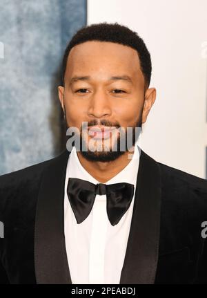 John Legend attending the Vanity Fair Oscar Party held at the Wallis ...