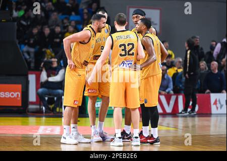 Athens, Greece. 15th Mar, 2023. AEK BC during the Round of 16, match ...