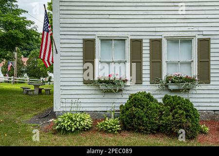The Warwick, Massachusetts Historic Society Stock Photo - Alamy