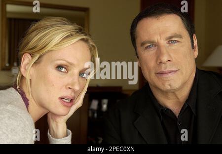 JOHN TRAVOLTA, UMA THURMAN, BE COOL, 2005 Stock Photo - Alamy