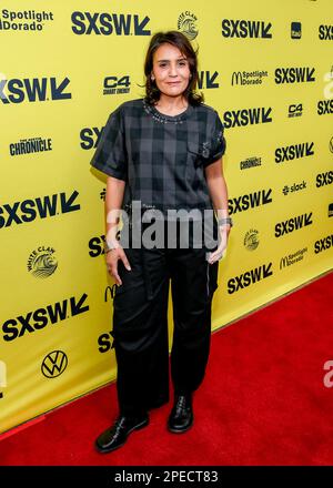 AUSTIN, TEXAS - MARCH 15: Amanda Ghost attends the world premiere of ...