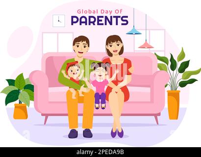 Global Day of Parents Illustration with Importance of Being a ...