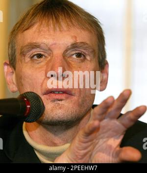 Felix Ensslin, Sohn von Gudrun Ensslin, Aktivistin der Roten Armee ...