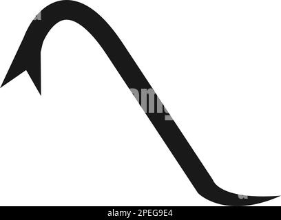 Crowbar icon. Crowbar symbol design from Construction collection ...