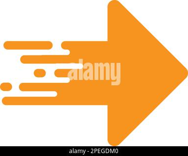 faster arrow logo vektor template Stock Vector Image & Art - Alamy