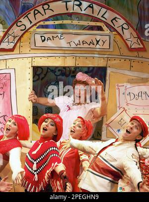 A pantomime theatre production in the classical Italian commedia dell ...