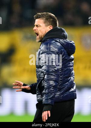 Dresden, Germany. 15th Mar, 2023. Soccer: 3rd league, SG Dynamo Dresden ...
