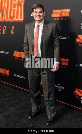 Jason Constantine attends a special screening of "John Wick: Chapter 4 ...