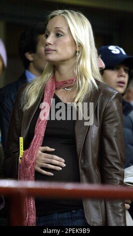 Andriy Shevchenko and his wife Kristen Pazik arrives for the Armani ...