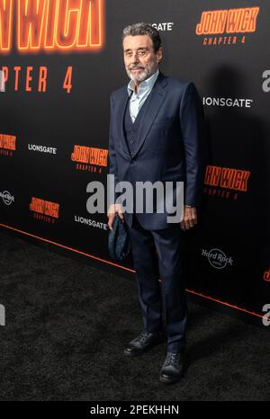 Ian McShane attends New York Special Screening of John Wick: Chapter 4 ...
