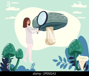 Champignon icon isometric vector. White uncooked edible mushroom icon ...