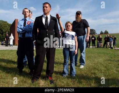 Charles J. Juba, the National Director of Aryan Nations from Leola, Pa ...